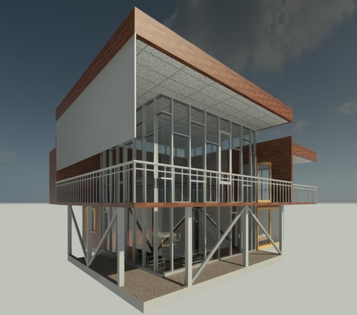 Mi Proyecto del curso: Diseño y modelado arquitectónico 3D con Revit | Domestika